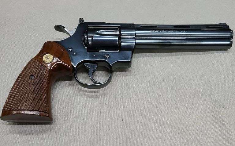 [REGULATED] COLT PYTHON REVOLVER 357 MAGNUM 6 INCH BARREL - Dixon's ...