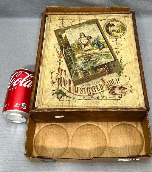 Antique The Illustrated Album lithograph block set, complete - Dixon's ...