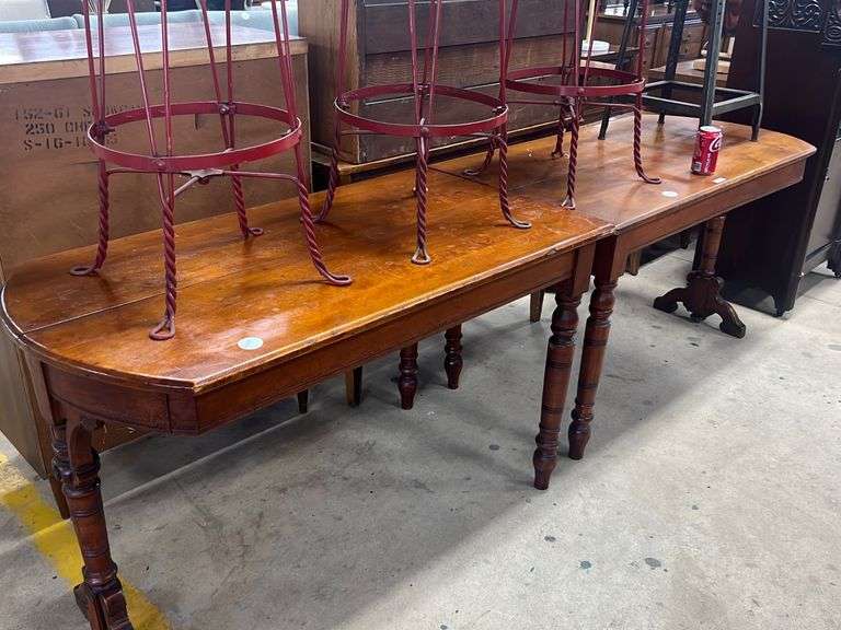 Pair Victorian wall tables - Dixon's Auction at Crumpton