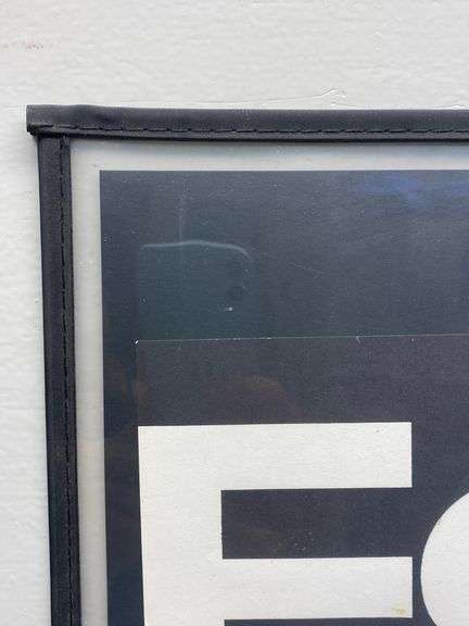 MC Escher exhibition poster - Dixon's Auction at Crumpton