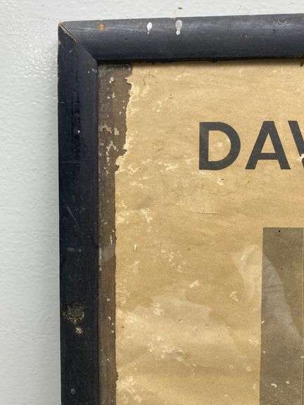 David Stancil for President campaign poster - Dixon's Auction at Crumpton