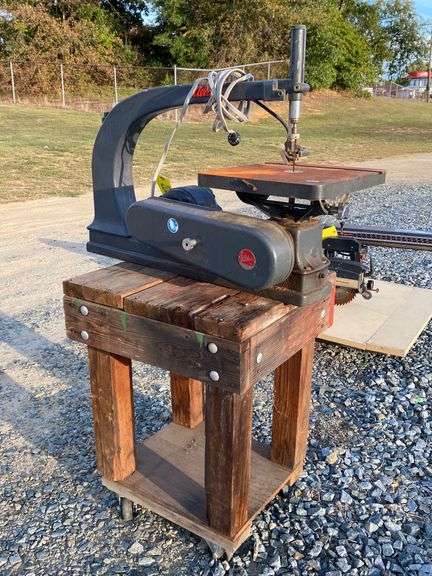 Vintage Atlas Scroll saw untested - Dixon's Auction at Crumpton
