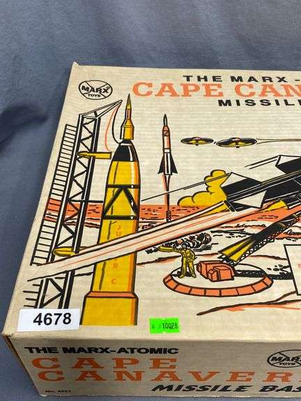 Marx Cape Canaveral Missile Base playset - Dixon's Auction at Crumpton