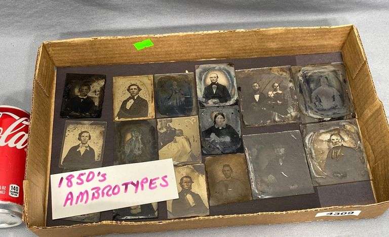 16 Antique Ambrotype Photographs Dixons Auction At Crumpton