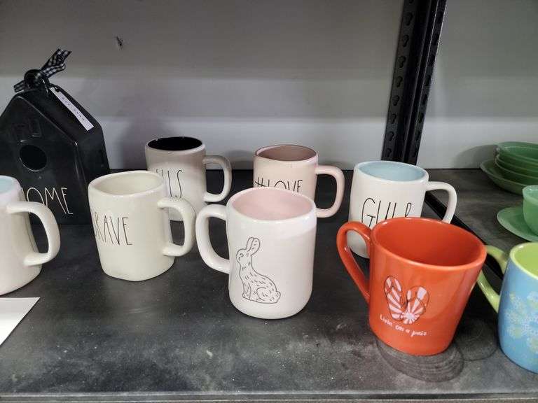 Lot Assorted Coffee Mugs - Dixon's Auction at Crumpton