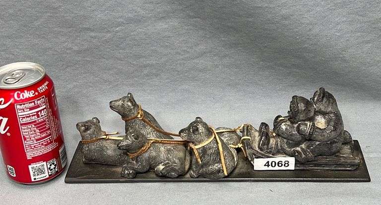 Wolf Original Inuit sculpture - Dixon's Auction at Crumpton