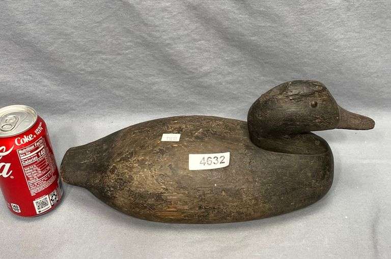 Early duck decoy - Dixon's Auction at Crumpton