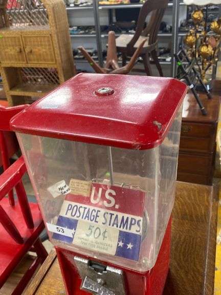 Vintage coin-op machine - Dixon's Auction at Crumpton