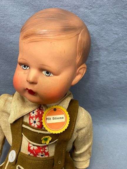 Vintage German doll - Dixon's Auction at Crumpton