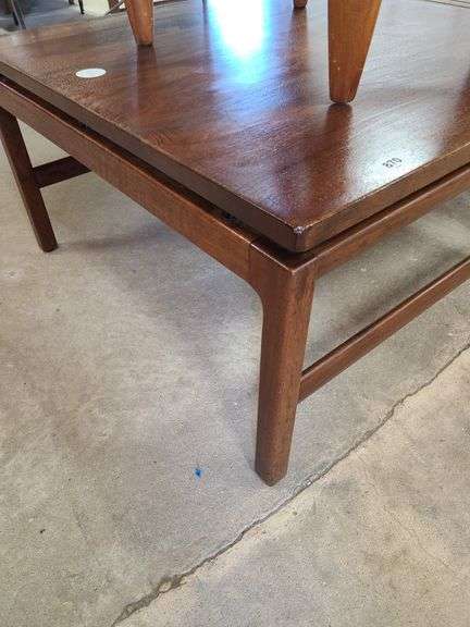 MCM square coffee table - Dixon's Auction at Crumpton