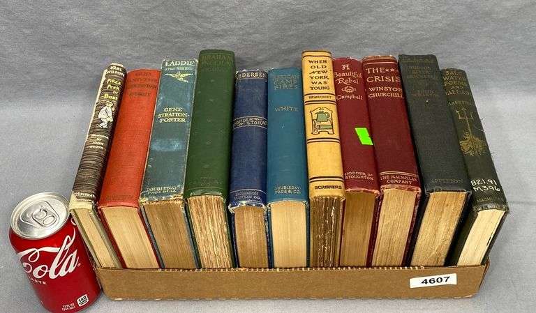 Lot of antique and vintage book including first editions - Dixon's ...