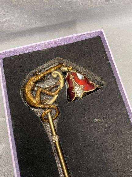 Wesley Kropp for Two's Company modern jeweled candle snuffer - Dixon's ...