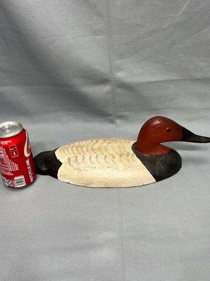 Upper Bay cast iron canvasback wing duck - Dixon's Auction at Crumpton