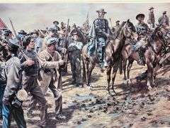 Rick Reeves print - Dixon's Auction at Crumpton