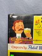 Vintage Pabst Blue Ribbon advertising menu board - Dixon's Auction at ...
