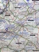 1956 Washington DC area map - Dixon's Auction at Crumpton