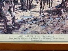 Rick Reeves print - Dixon's Auction at Crumpton