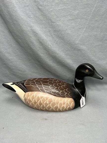 Ed & Judy Green Baltimore Md Brant Decoy - Dixon's Auction at Crumpton