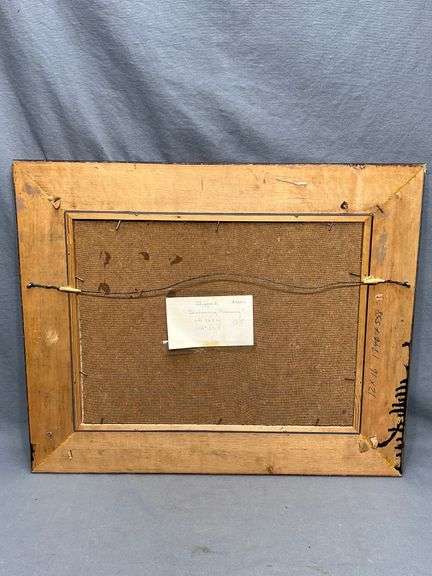 Joseph Sherly Sheppard painting - Dixon's Auction at Crumpton