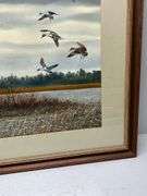 William Tyner watercolor waterfowl painting - Dixon's Auction at Crumpton