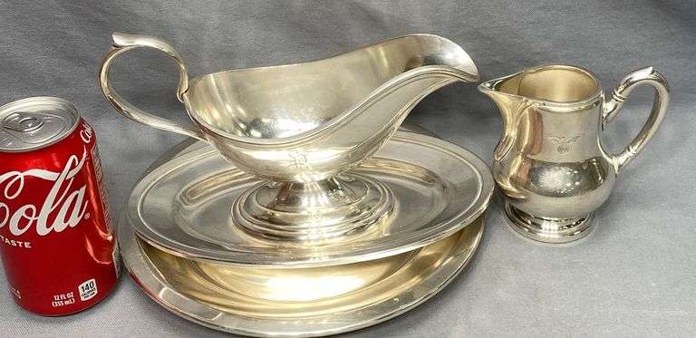 3 German Ww2 Wellner Silverplate Serving Pieces - Dixon's Auction at ...