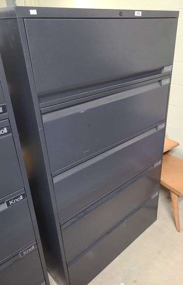 Knoll MCM Metal File Cabinet - Dixon's Auction at Crumpton