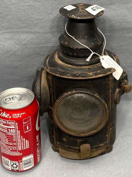 Antique Adlake Railroad Lantern - Dixon's Auction at Crumpton