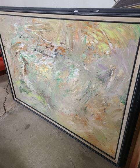 MCM Abstract Painting - Dixon's Auction at Crumpton