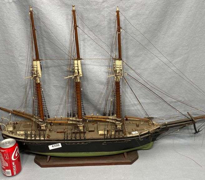 Antique Ship Model - Dixon's Auction at Crumpton