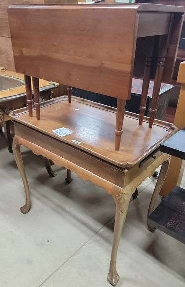 Harden Tea Table + Child'S Table - Dixon's Auction at Crumpton