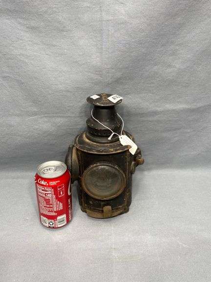 Antique Adlake Railroad Lantern - Dixon's Auction at Crumpton