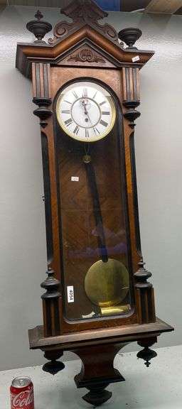 Antique Vienna Regulator Clock - Dixon's Auction at Crumpton
