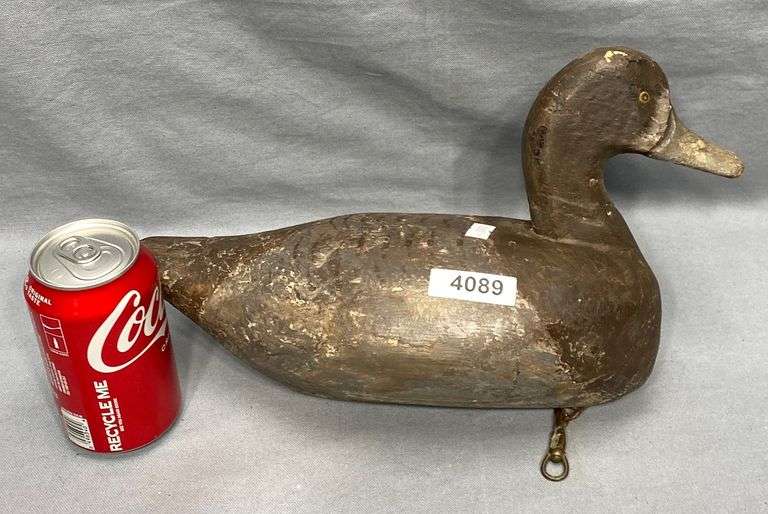 Primitive Working Duck Decoy - Dixon's Auction at Crumpton