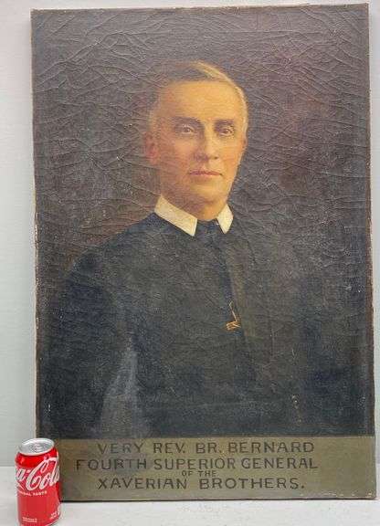 Vintage Portrait Of Reverand, A Couple Tears - Dixon's Auction at Crumpton