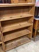 Rustic Knotty Pine Bookcase - Dixon's Auction at Crumpton