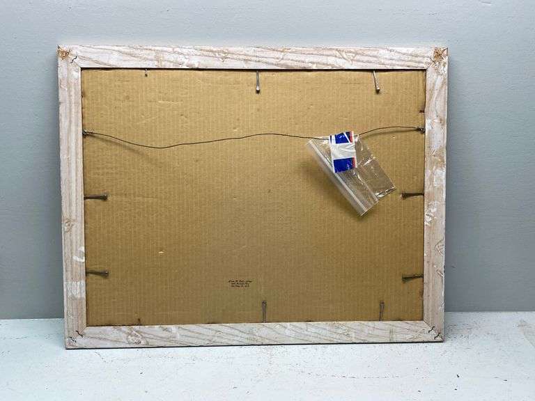 Laura Batt Adobe Village Watercolor - Dixon's Auction at Crumpton