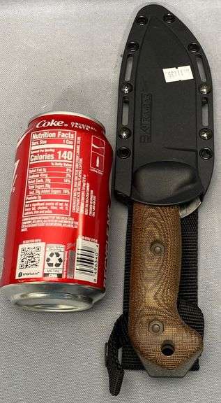 Bk Kabar Bk-2 Fixed Blade Knife W/ Sheath - Dixon's Auction at Crumpton