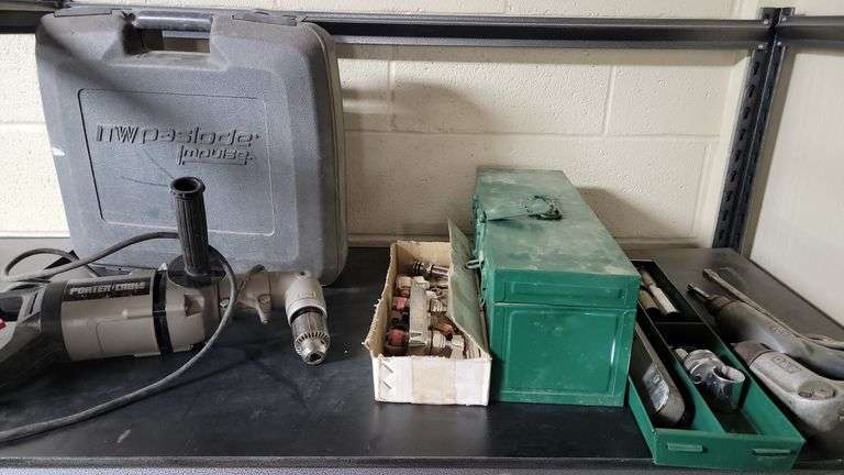 Lot Vintage Power Tools - Dixon's Auction at Crumpton