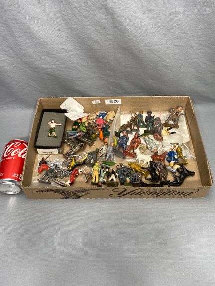Lot Of Vintage Lead Figures - Dixon's Auction at Crumpton