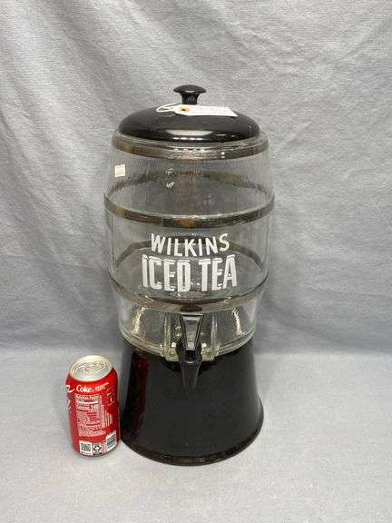 Vintage Wilkins Iced Tea Cooler - Dixon's Auction at Crumpton