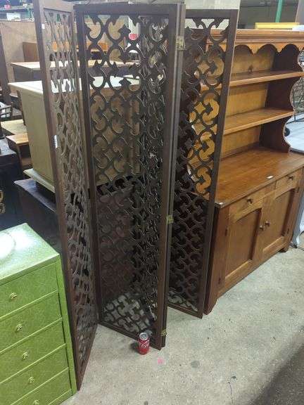 MCM Metal Room Divider - Dixon's Auction at Crumpton