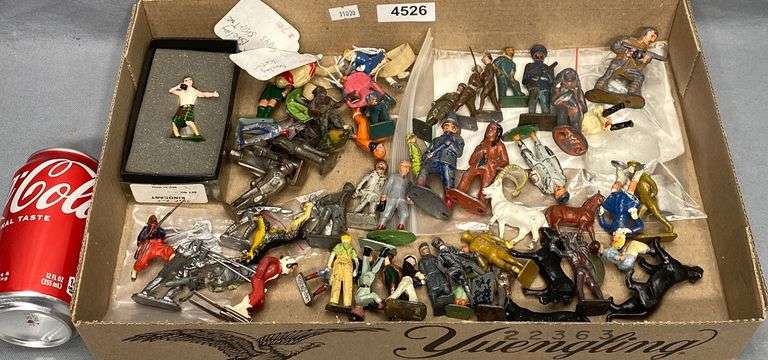 Lot Of Vintage Lead Figures - Dixon's Auction at Crumpton