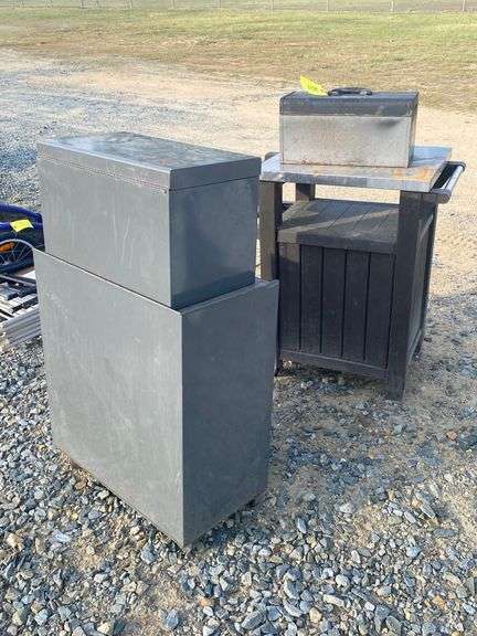 Lot Craftsman Tool Chests, Boxes, Outdoor Grill Table - Dixon's Auction ...