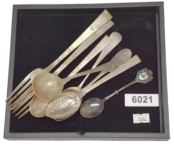 Sterling And Coin Silver Flatware, 8.4 Ozt - Dixon's Auction at Crumpton
