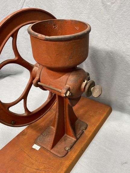 Antique Cast Iron Grinder - Dixon's Auction at Crumpton