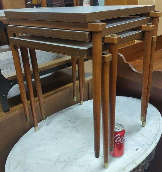 MCM Stackable Cocktail Tables - Dixon's Auction at Crumpton