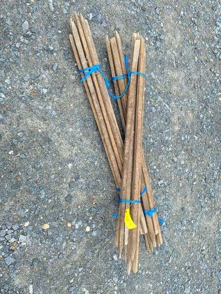 3 Bundles Of Tobacco Sticks. - Dixon's Auction at Crumpton