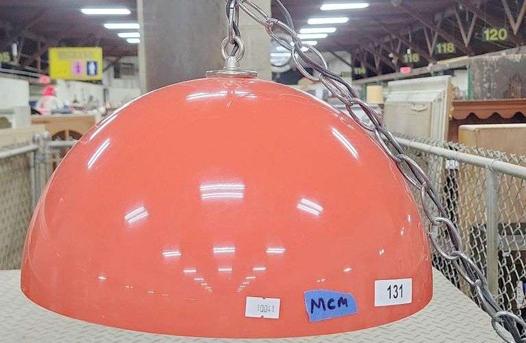 MCM Hanging Light - Dixon's Auction at Crumpton
