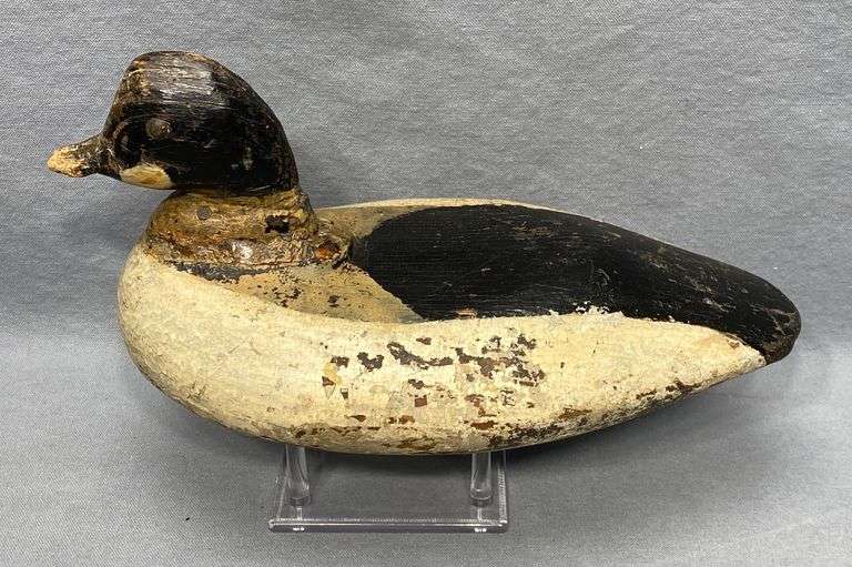 Ed Parsons Bufflehead Duck Decoy - Dixon's Auction at Crumpton