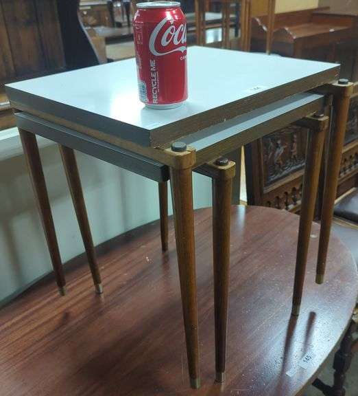 MCM Stackable Cocktail Tables - Dixon's Auction at Crumpton